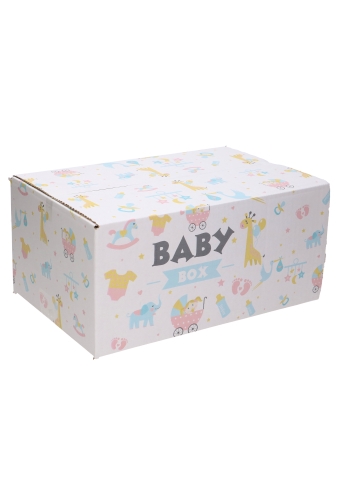 Geschenkdozen Baby Box 31x20x14cm 30stuks Krabbendam Kadoverpakking