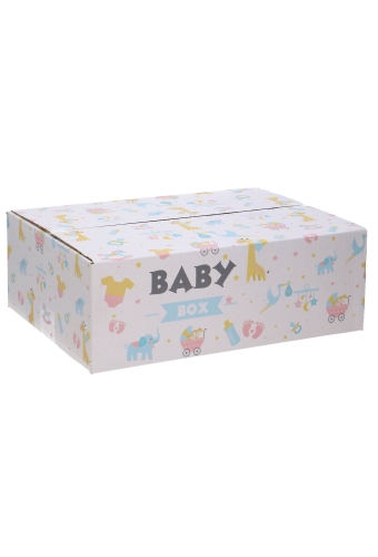 Geschenkdozen Baby Box 39x29x13cm 15stuks Krabbendam Kadoverpakking