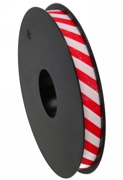 Krullint Candy Red Line 15mm x 100 meter Krabbendam Kadoverpakking