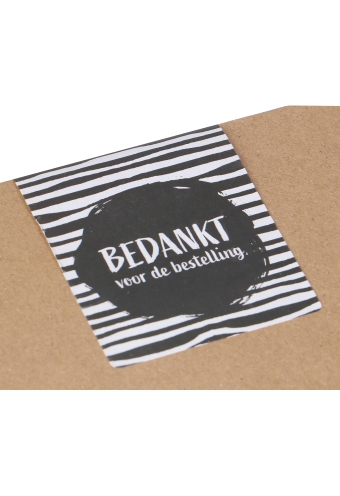 Langwerpige Sluitzegels Etiket Krabbendam Kadoverpakking